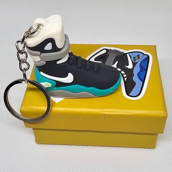 Accessories | Nike Air Mag Mini Sneaker Shoe 3d Key Chain W Box | Poshmark